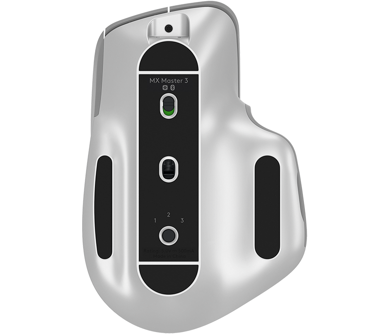 Datora pele 910-005695 Logitech MX Master 3 Advanced Wireless Mouse - MID GREY Logitech